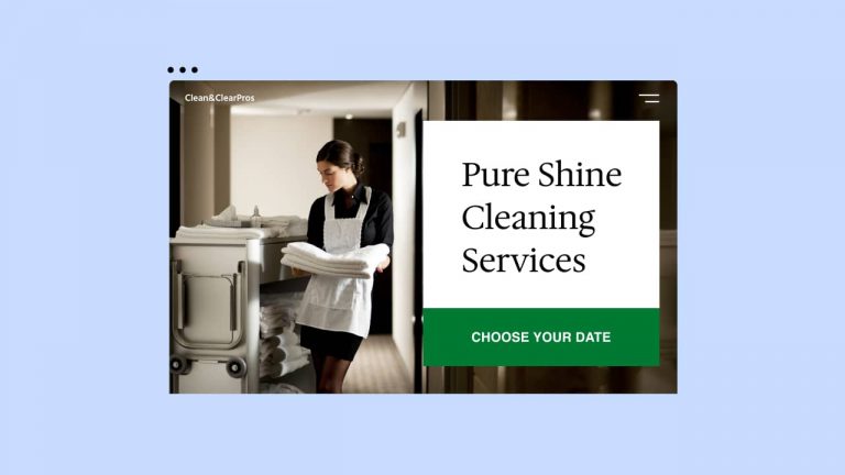 How To Make a Cleaning Business Website: Beginner’s Guide