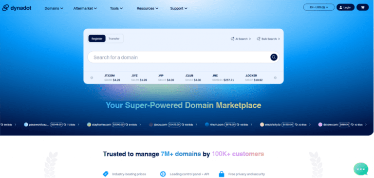 Best Domain Name Providers for 2025