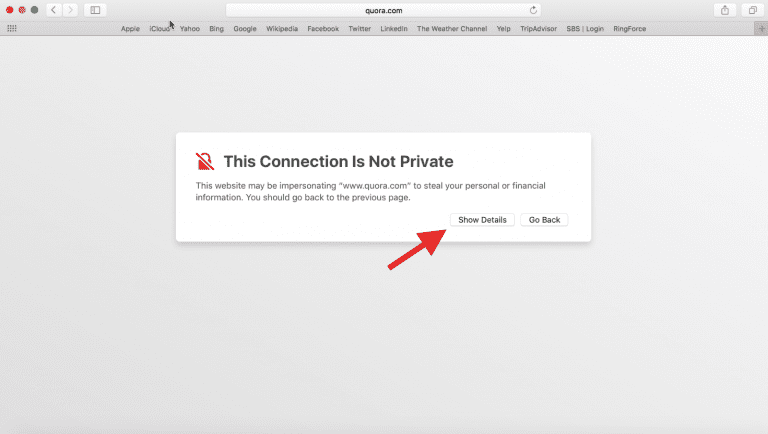 How to Fix “Your Connection Is Not Private” Error