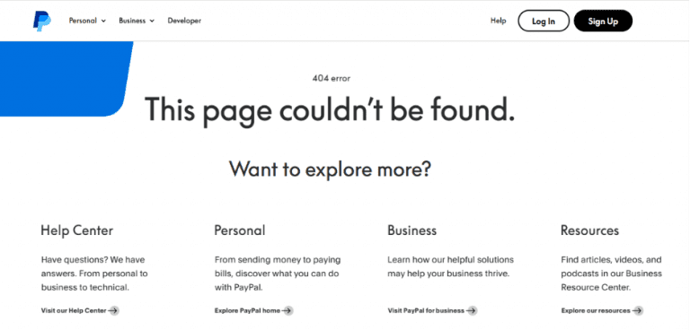 404 Error Page Design Tips for a Better User Experience